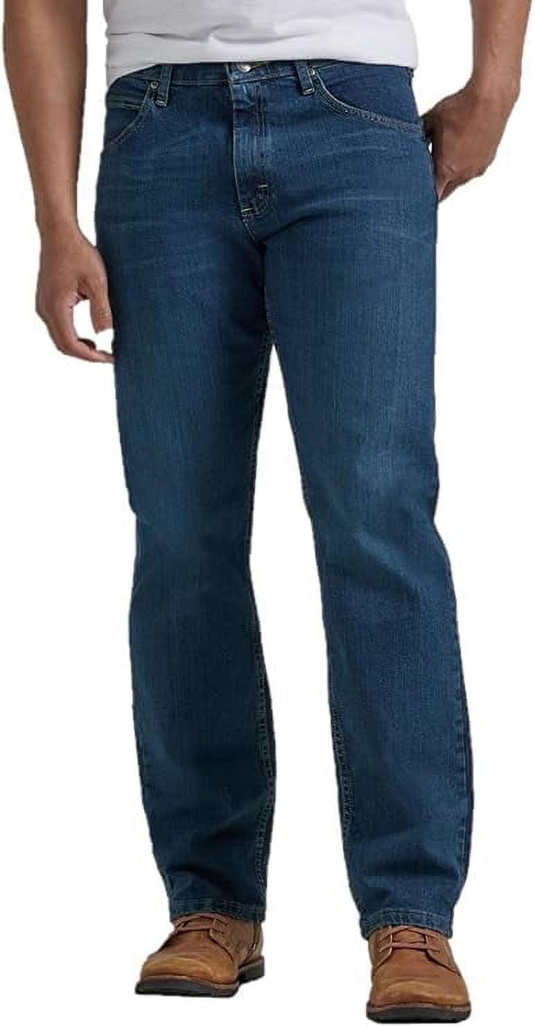 Wrangler Authentics Men's Classic 5-Pocket Relaxed Fit Flex Jean ...