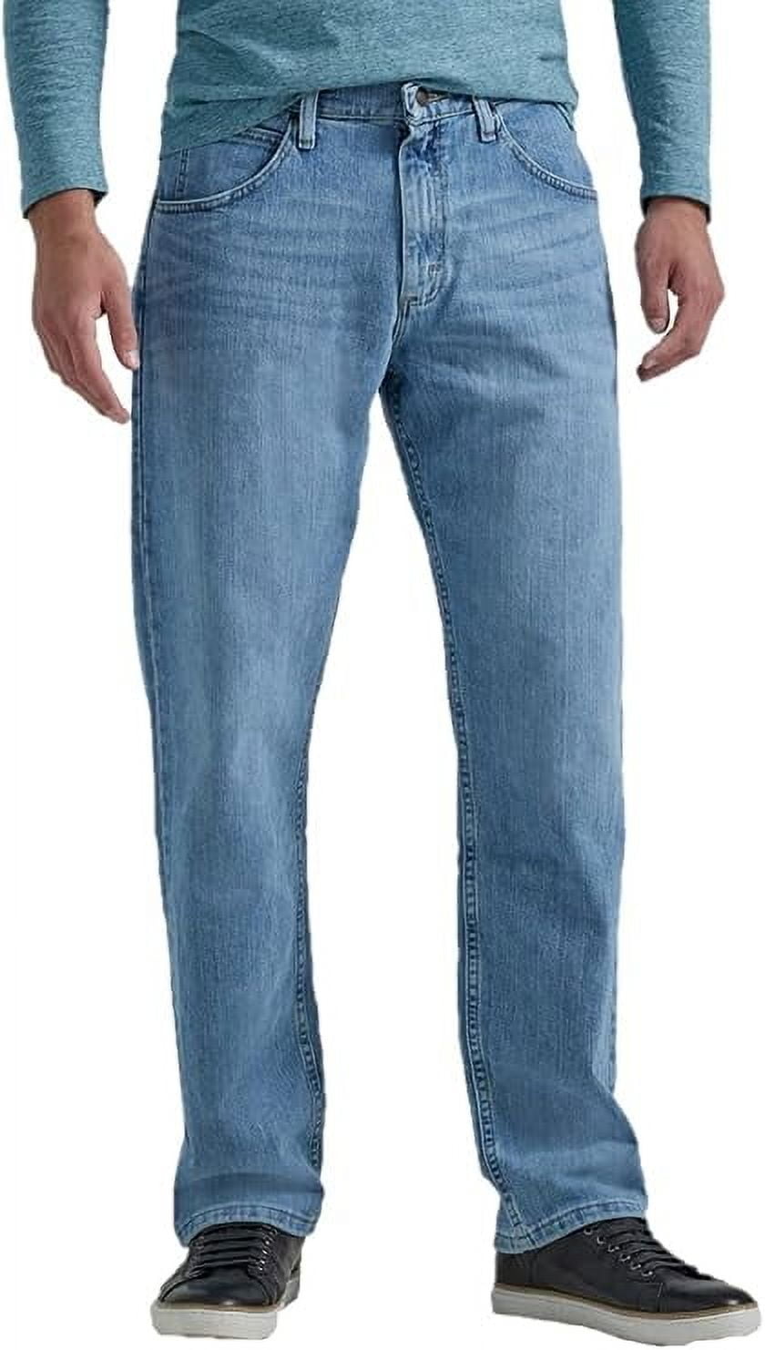 Wrangler Authentics Men's Classic 5-Pocket Relaxed Fit Flex Jean ...