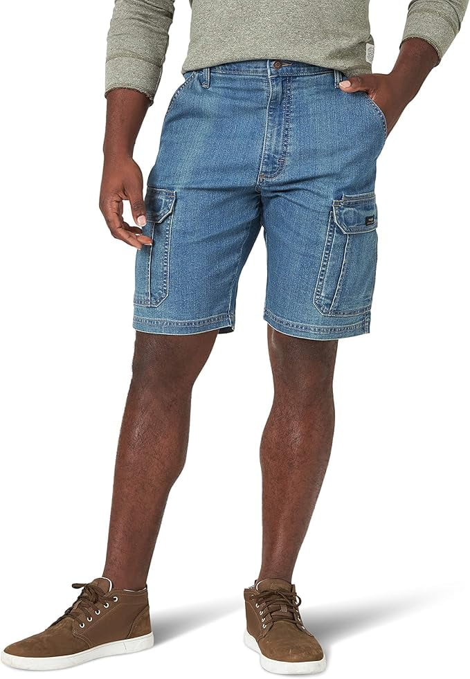 Wrangler Authentics Men's Classic Cargo Stretch Short Medium Tint Size ...