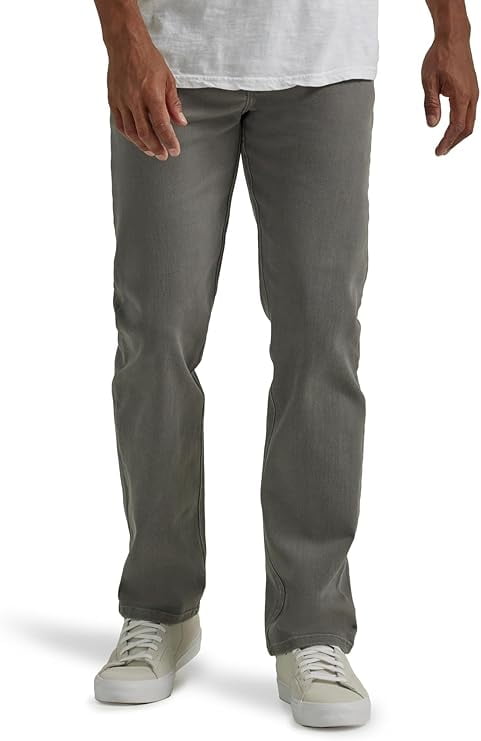 Wrangler Authentics Men's Classic Regular Fit 5-Pocket Jeans, Flex ...