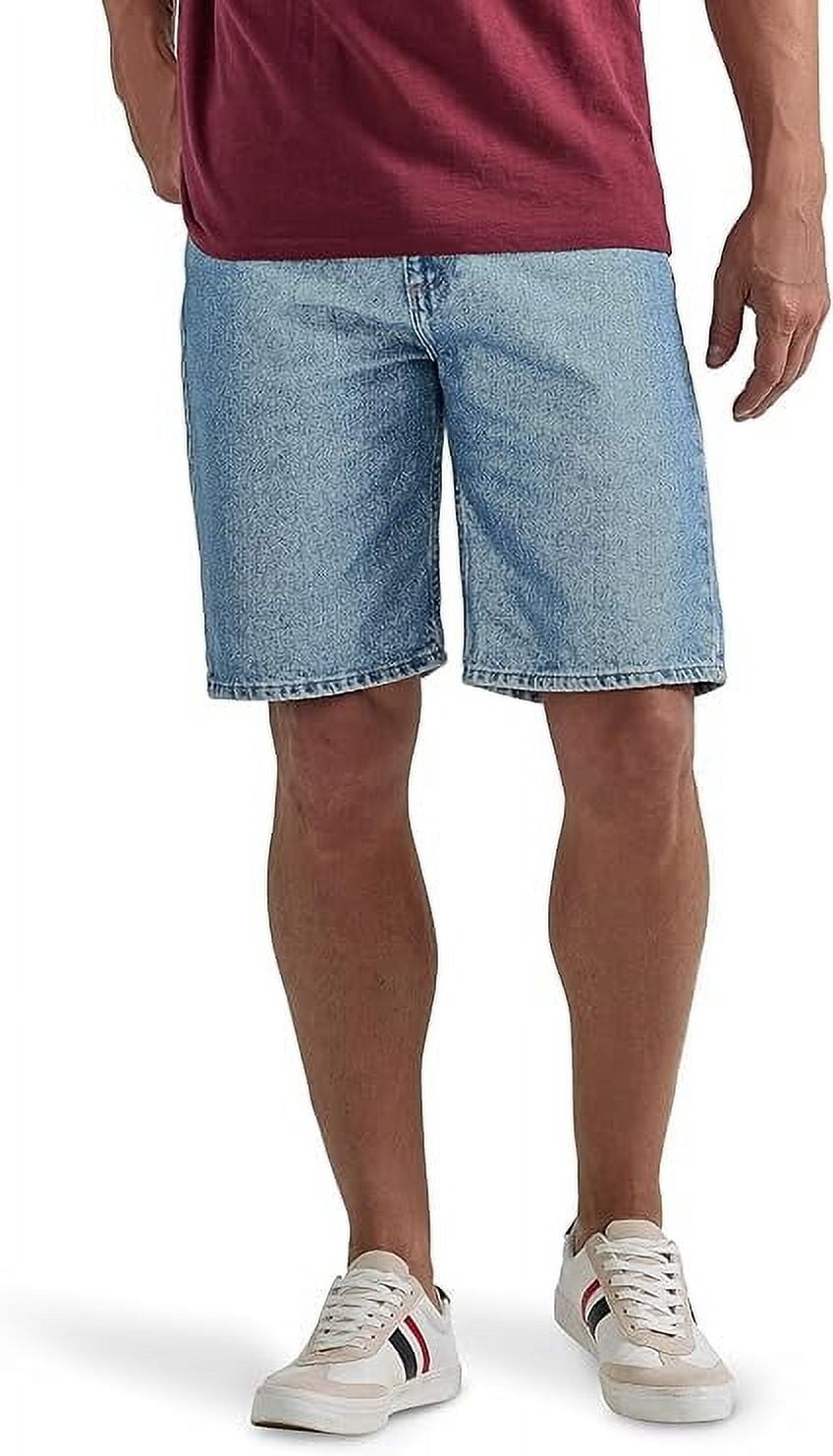 Wrangler Authentics Men's Classic Relaxed Fit Five Pocket Jean Short ...