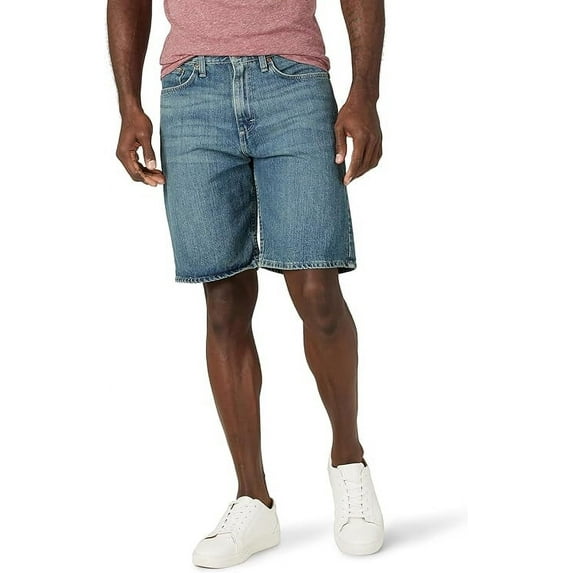 Wrangler Authentics Men's Classic Relaxed Fit Five Pocket Jean Short ...