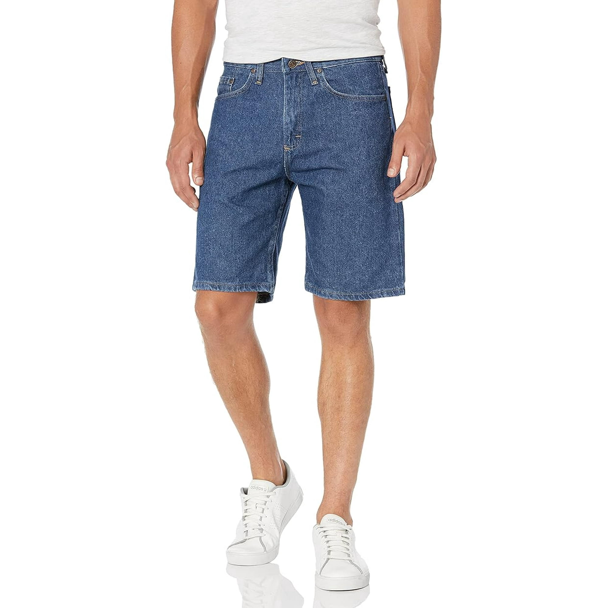 Wrangler Authentics Men's Classic Relaxed Fit Five Pocket Jean Short ...