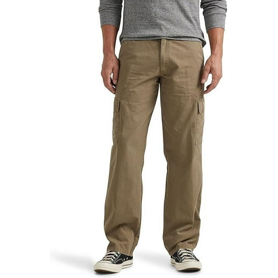 Wrangler Authentics Men's Twill Relaxed Fit Cargo Pant (Logan ...