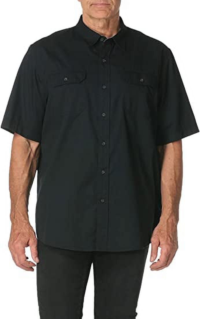 Wrangler Authentics mens Short Sleeve Classic Woven button down shirts ...