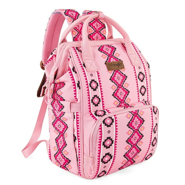 Wrangler Aztec Light Pink Backpack - Ladies Purses - Wg2204-9110Pk ...