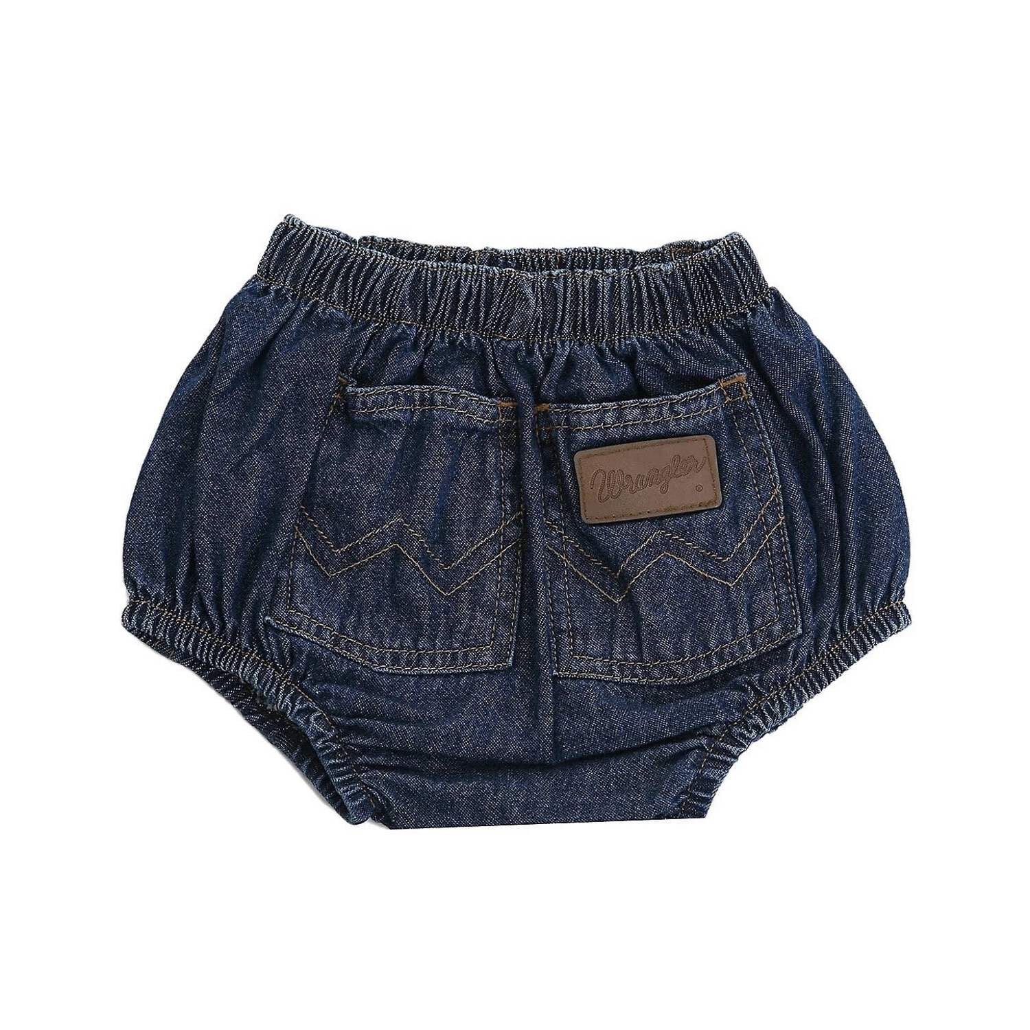 Wrangler Baby Denim Diaper Cover, Boys Jeans Style, 100% Cotton ...