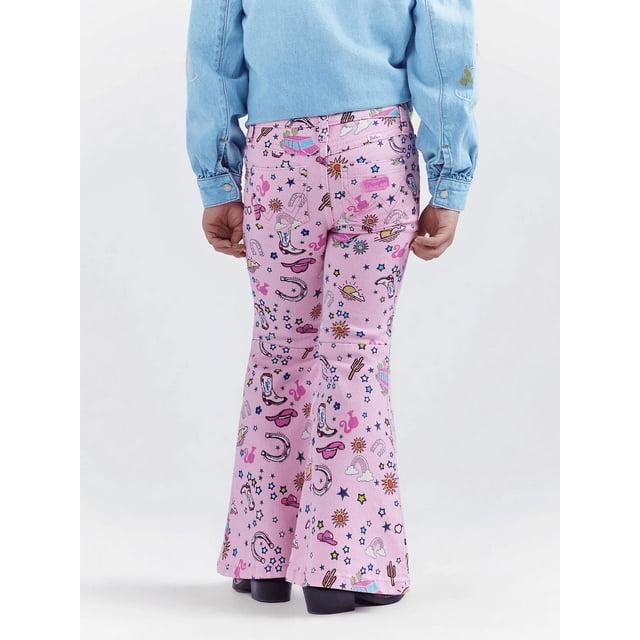 Wrangler Barbie Pink Trumpet Flare - Kids Girls Jeans - 112344859 ...