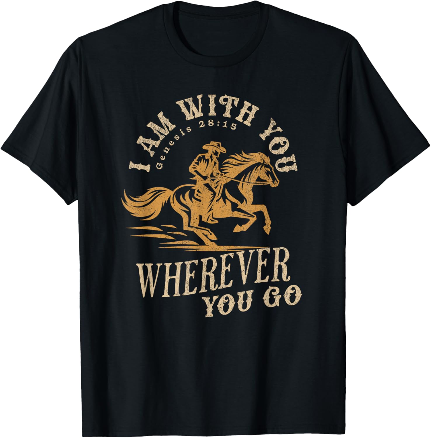 Wrangler Bible Scripture Verse Western Christ For Mens Faith T-Shirt ...