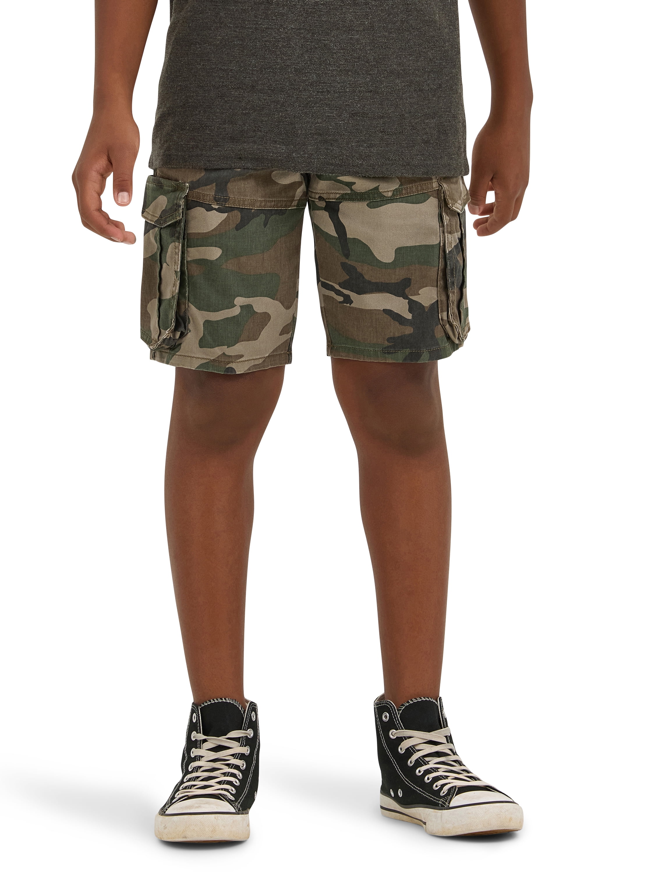 Wrangler® Boy's Charge Cargo Short, Sizes 4-18 & Husky - Walmart.com