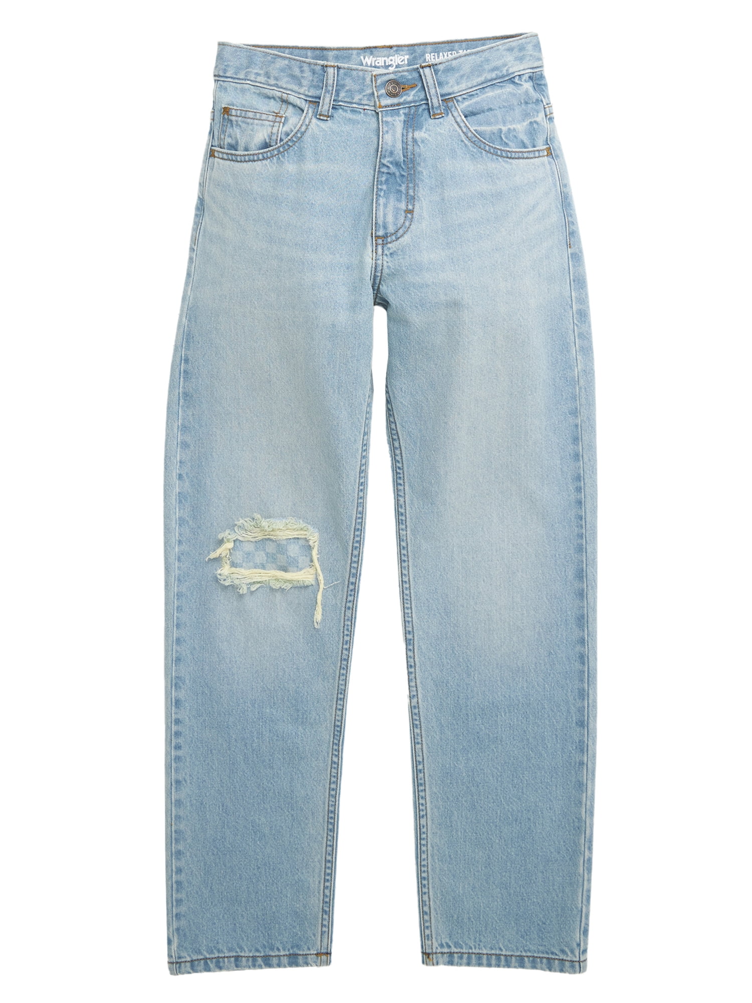 Wrangler Boys Relaxed Fit Tapered Leg Jean - Sizes 4-18 - Walmart.com