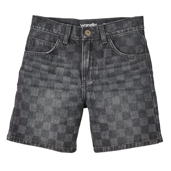 Wrangler® Boy's Straight Fit 5-Pocket Denim Short, Sizes 4-18 & Husky ...