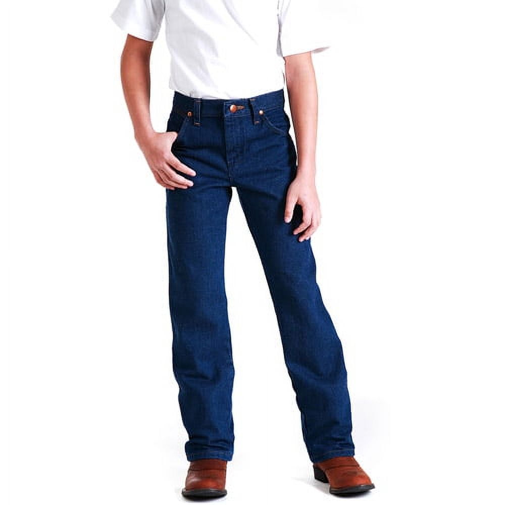 Wrangler Boys Cowboy Cut Original Fit Jeans, Sizes 4-16 - Walmart.com