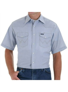 Mens Chambray Work Shirt