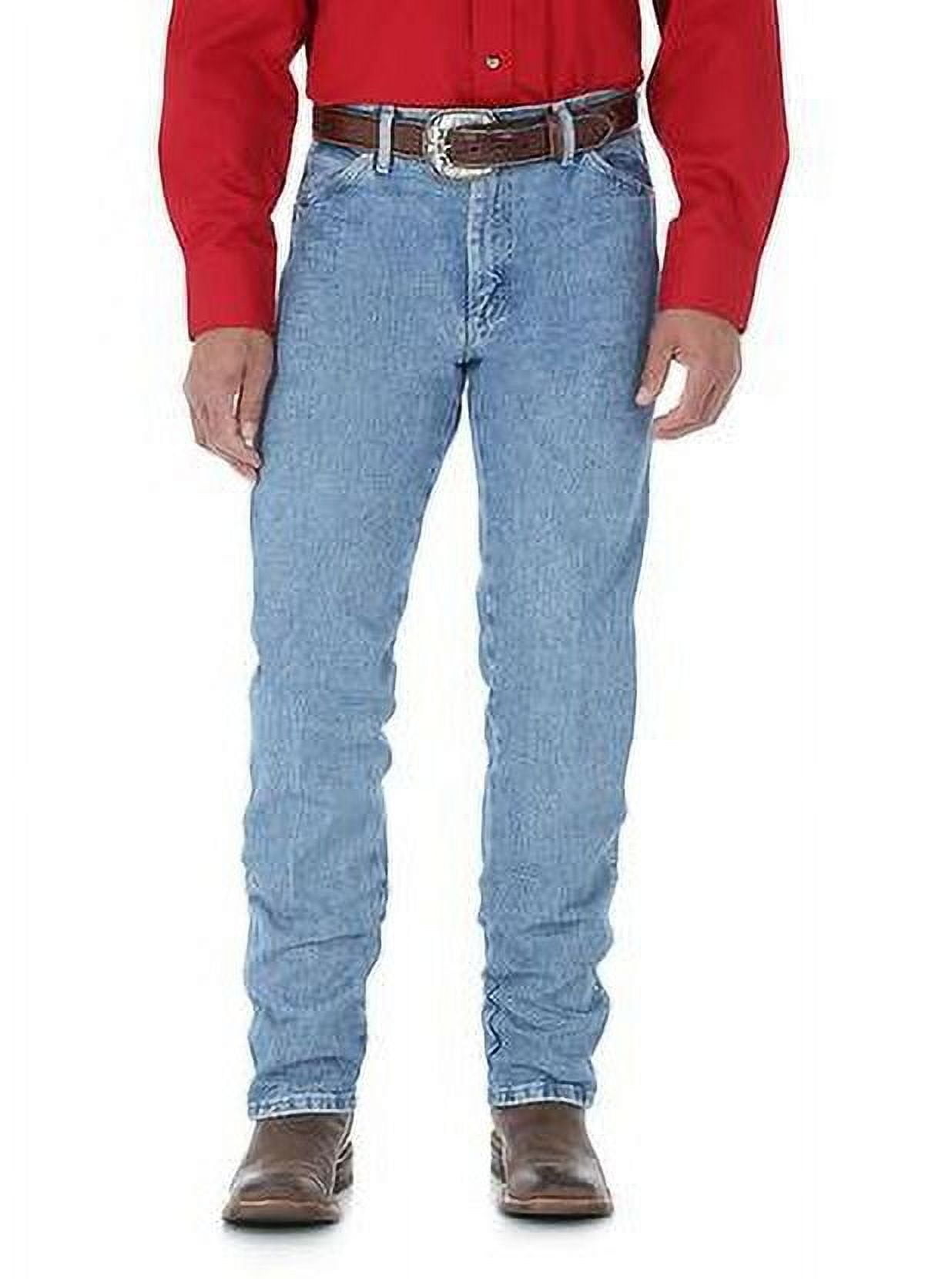 Wrangler Men's 13Mwz Jeans Cowboy Cut Original Fit Prewashed - 13MWZRO ...
