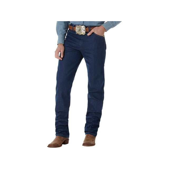 Wrangler Men's Cowboy Cut Original Fit Jeans - 100% Cotton, ProRodeo ...