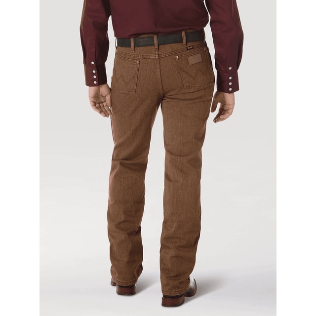 Wrangler Cowboy Cut Slim Fit Whiskey - Mens Jeans - 936Bkw - Walmart.com