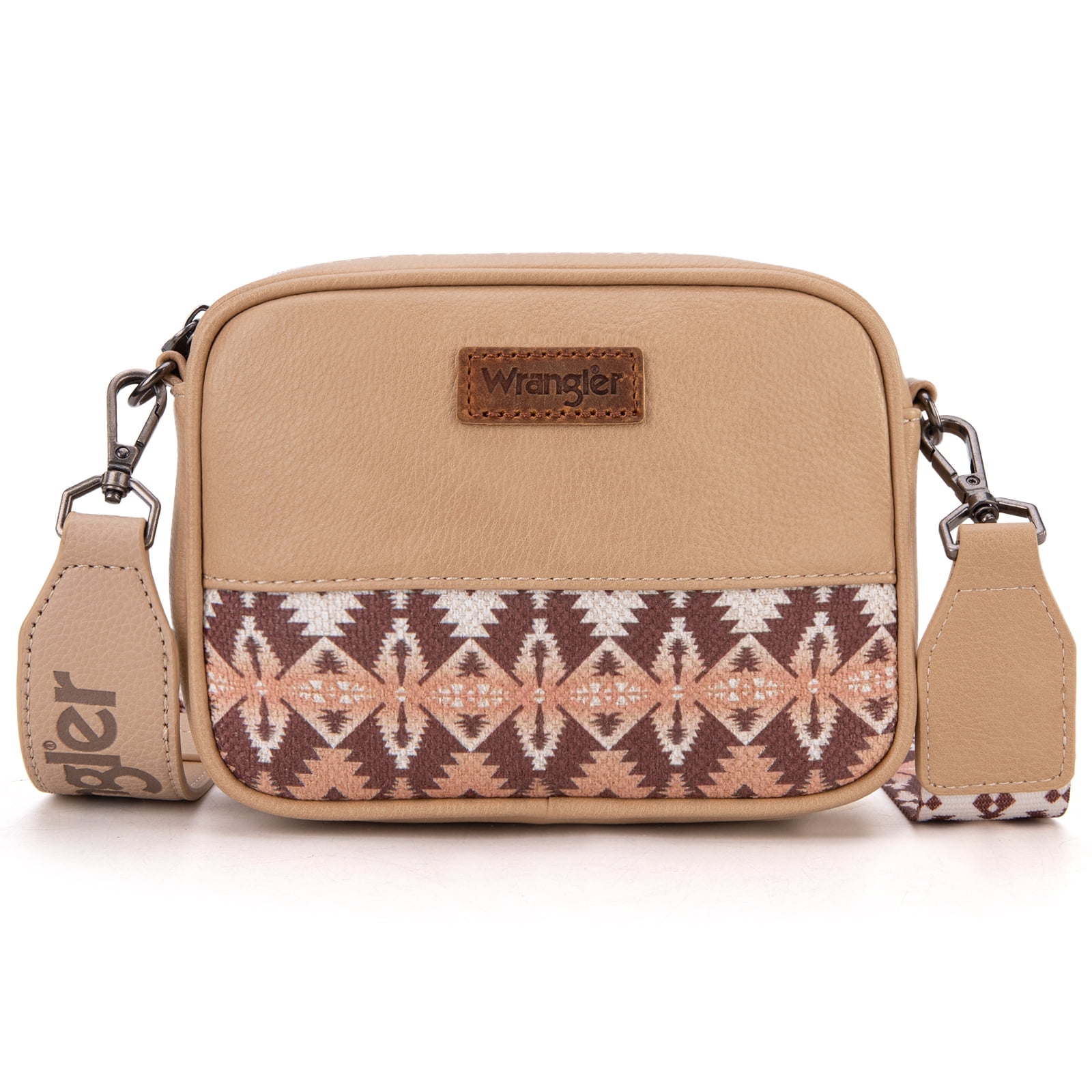 Wrangler Crossbody Bag for Women Aztec Mini Crossover Purse with Guitar ...