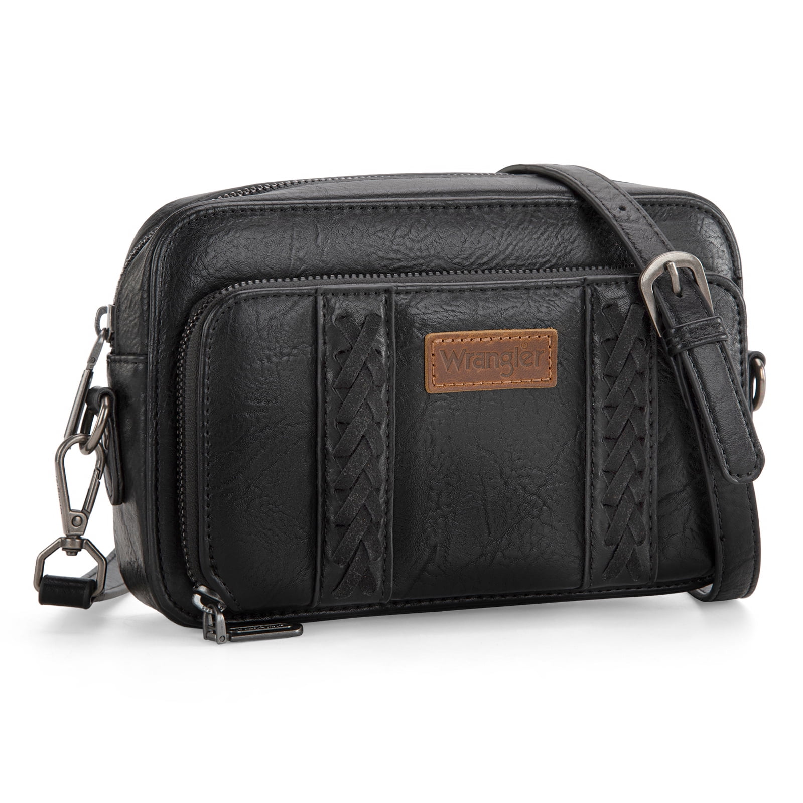 Wrangler Crossbody Bag for Women Shoulder Purse Small Multi Pocket ...