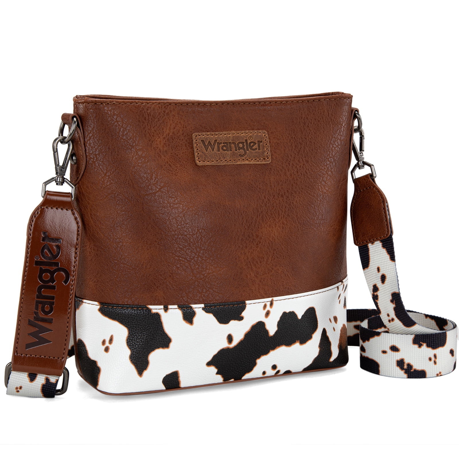 Wrangler Crossbody Purses for Women Two Tone Crossbody Bags Women ...