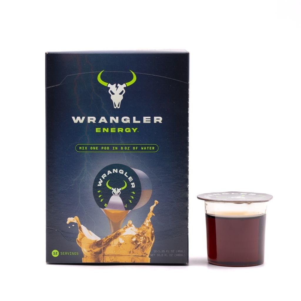 Wrangler Energy Drink Concentrate Single Serve Liquid Pods by Java ...