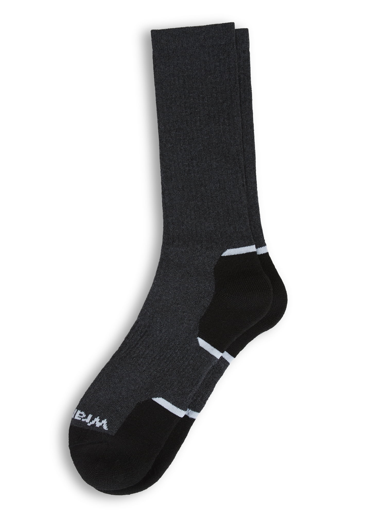 Wrangler Essential Cool Comfort Crew Socks for Men, Full-Cushion Foot ...