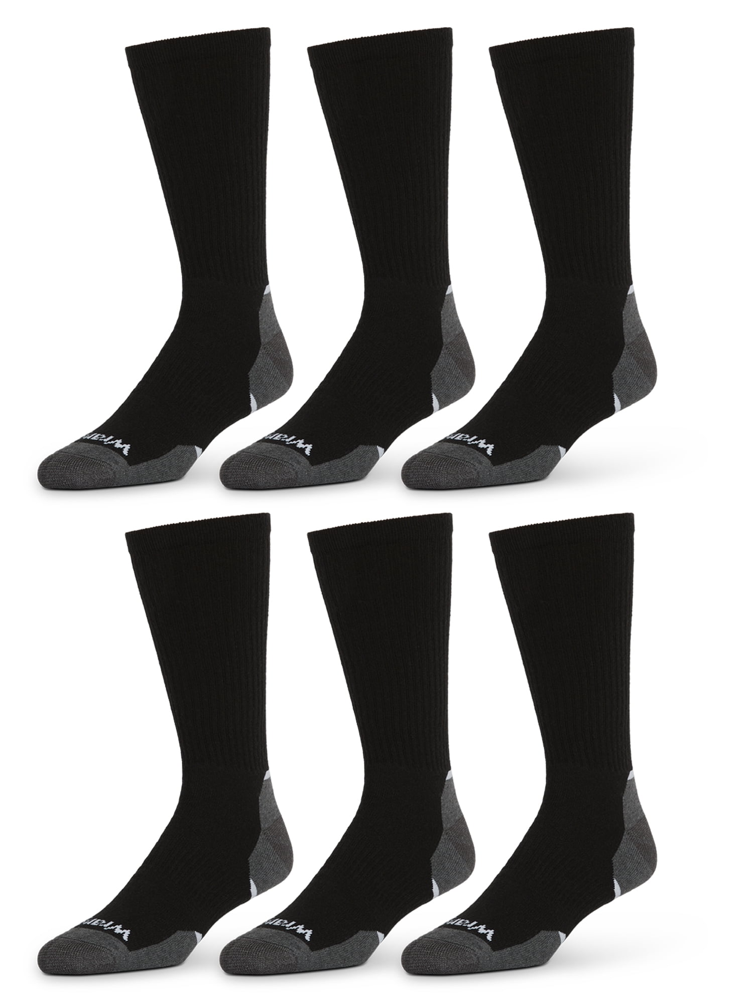 Wrangler Five Star Essential Cool Comfort Full-Cushion Crew Socks for ...