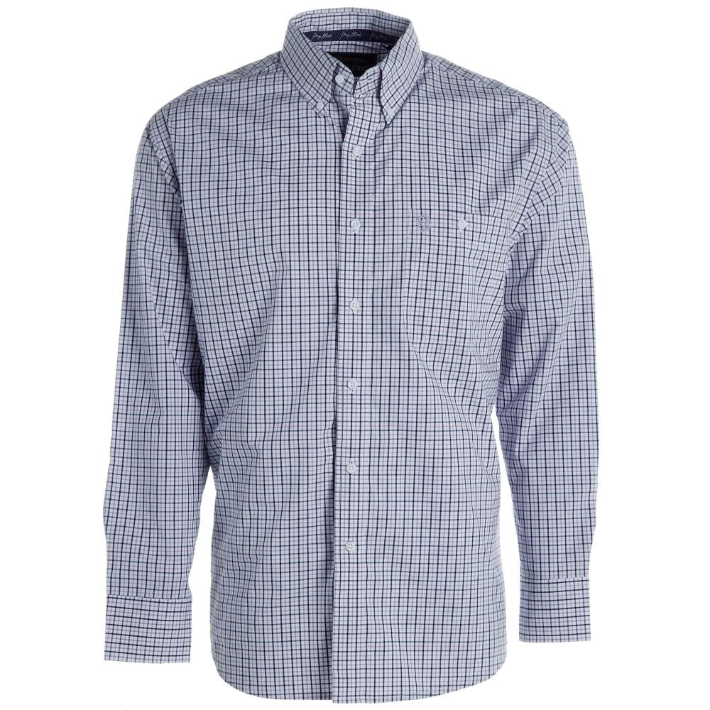 Wrangler George Strait Purple Plaid - Mens Shirt - 112324860 - Walmart.com