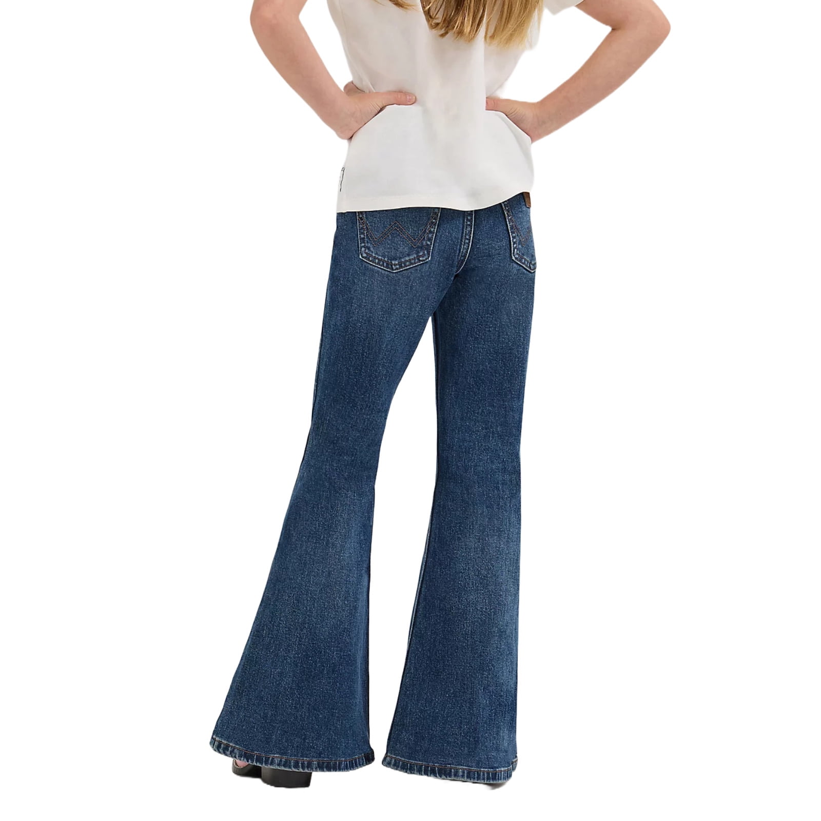 Wrangler Girl's Lainey Wilson Baskin Blue Bell Bottoms 112361024 - Walmart.com