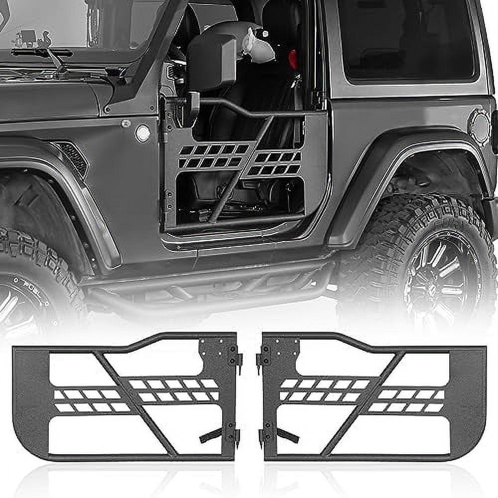 Wrangler JL Gladiator 2 Doors Tube Half Doors, Offroad Tubular Trail ...