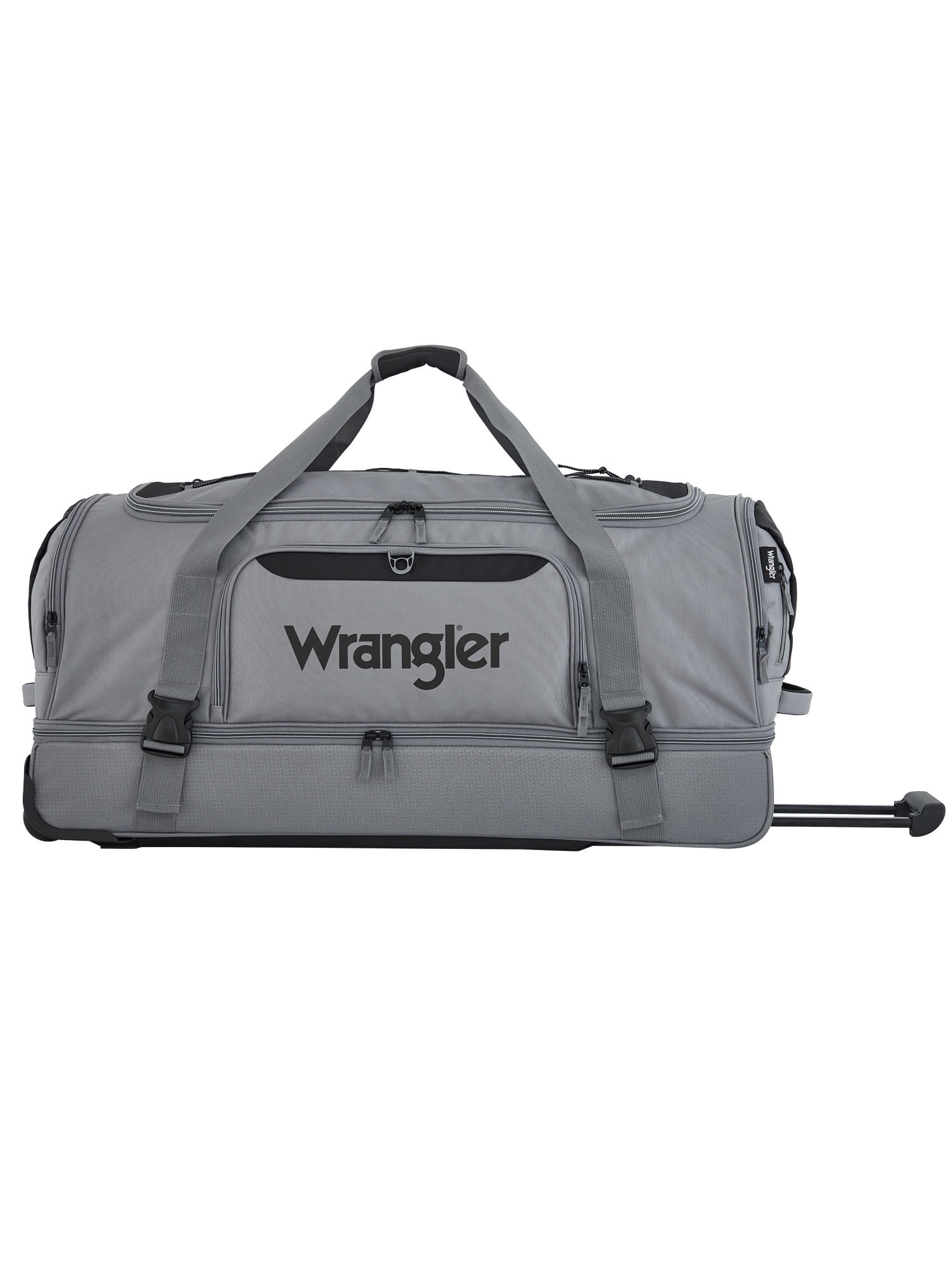Wrangler 36" Rolling Duffel Bag - Extra Large Travel Duffle with Wheels ...