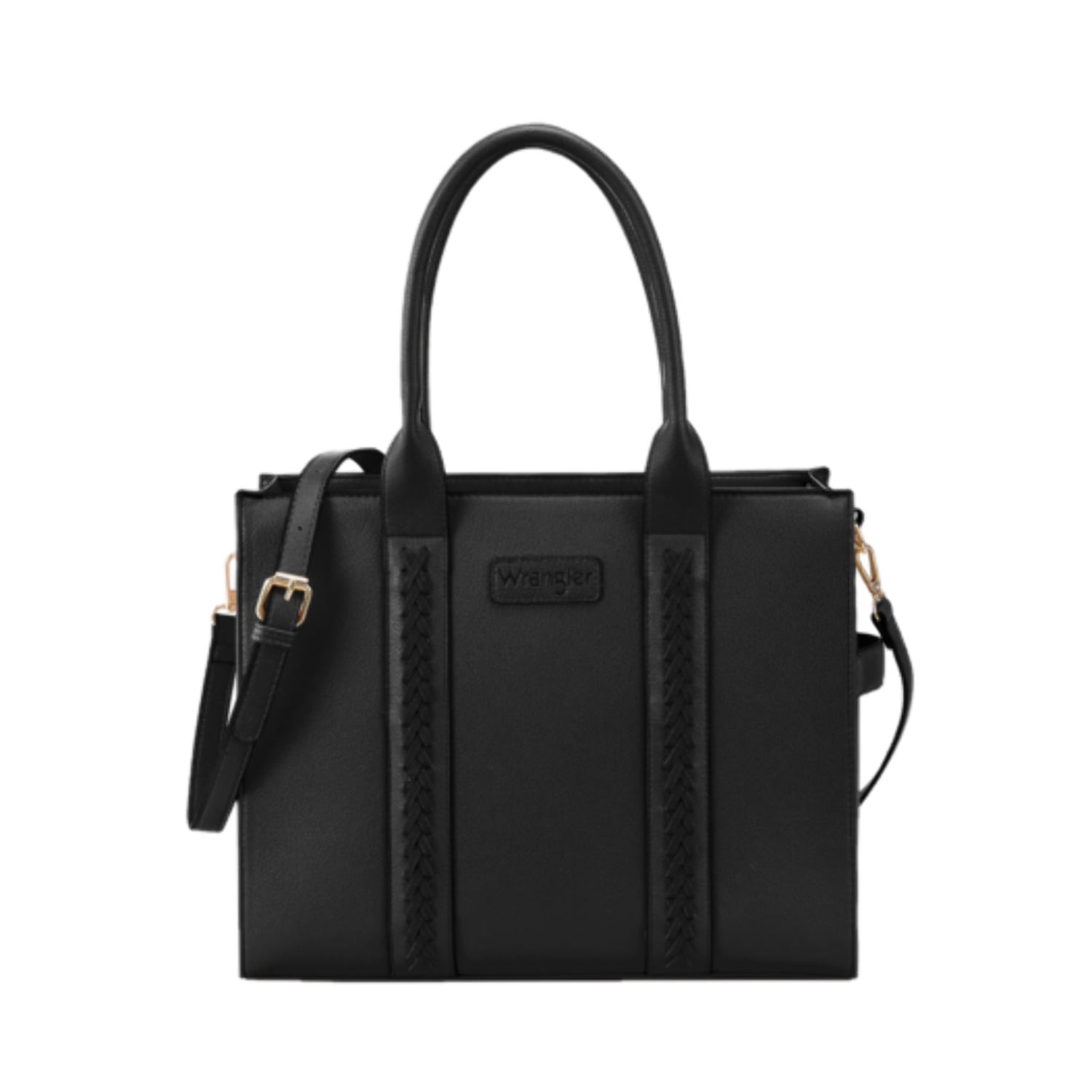 Wrangler Ladies Carry-All Black Crossbody Tote Bag WG70-8317BK ...