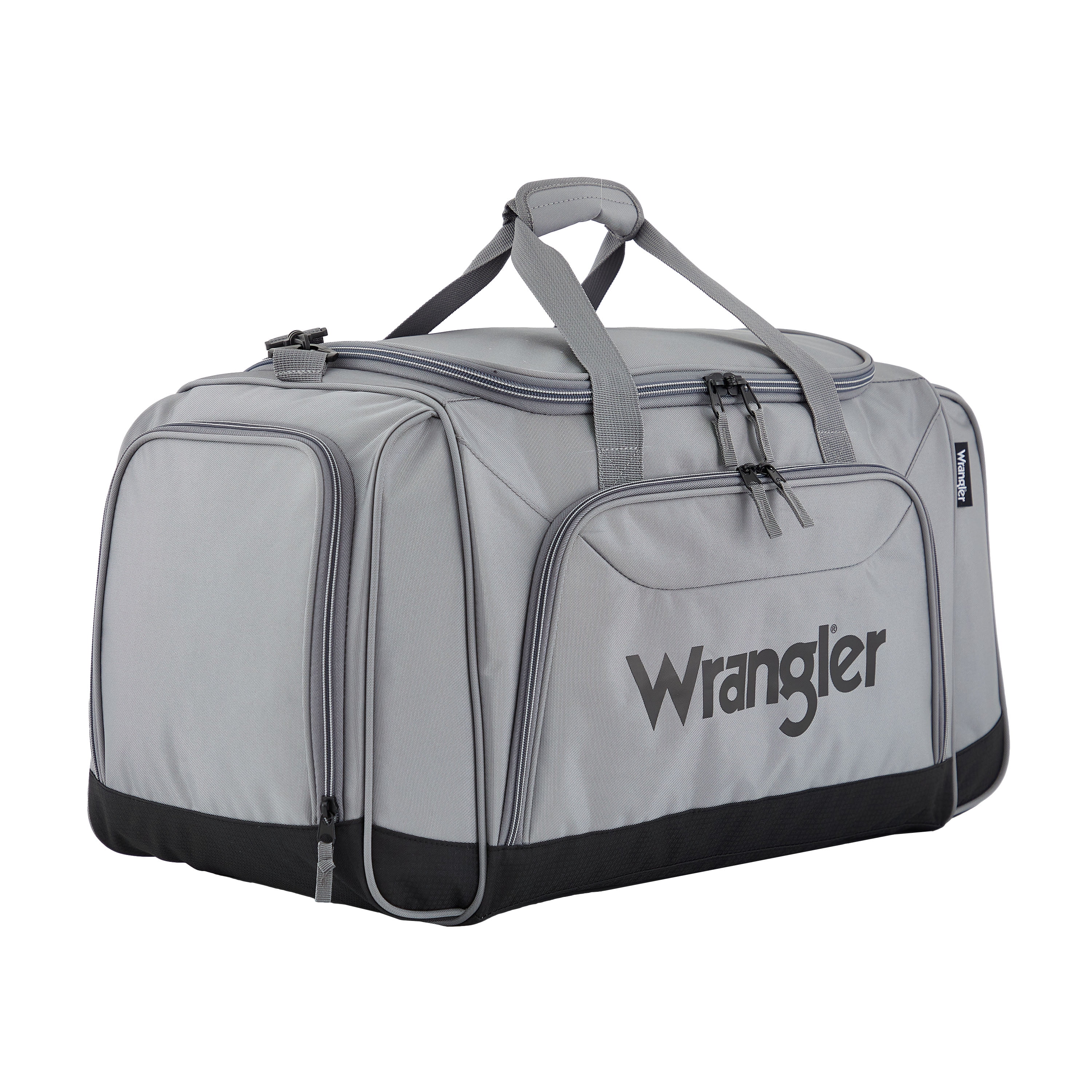 Wrangler Large 28" Travel Duffel with Side Wet-Shoe Pocket - Sharkskin ...