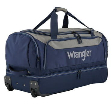 Protege 36" Drop-Bottom Rolling Duffel Bag with Wheels and Telescopic ...