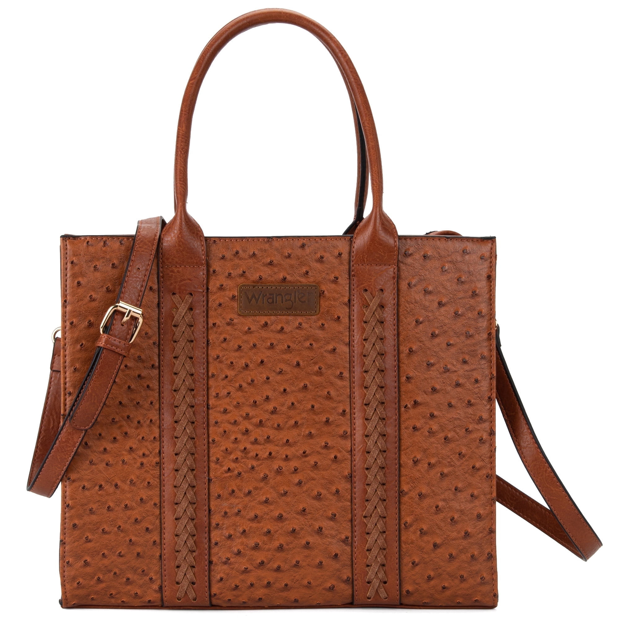 Wrangler Large Tote Bag for Women Shoulder Purse with Strap Vintage Top ...