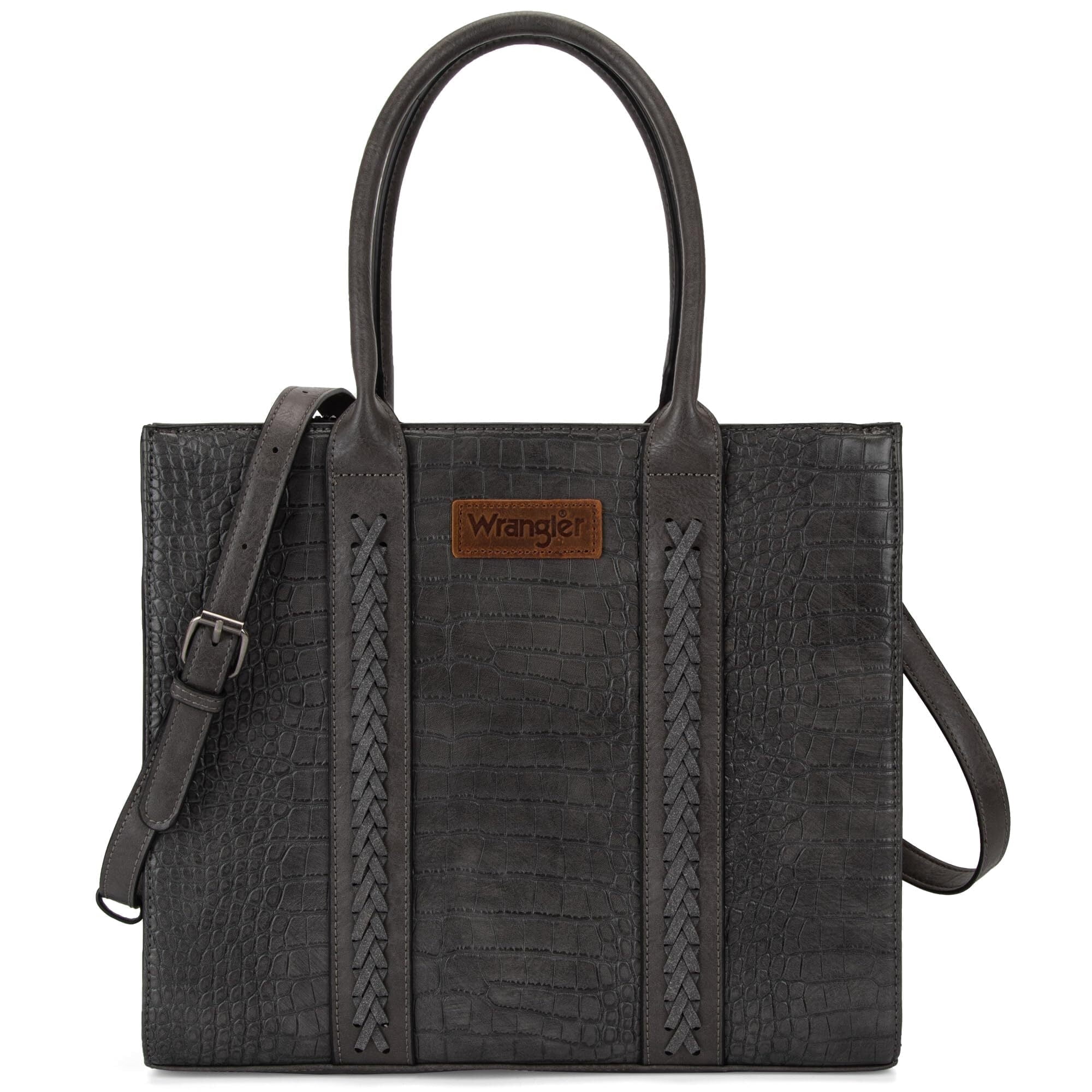 Wrangler Large Tote Bag for Women Shoulder Purse with Strap Vintage Top ...