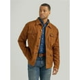 Wrangler Lined Bard Coat Hay Bale Brown - Mens Jacket - 112352842 ...