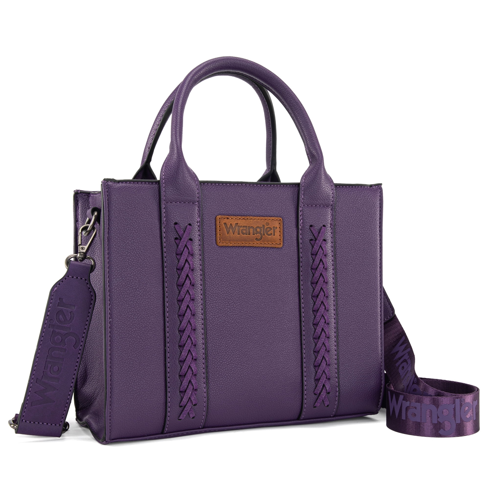 Wrangler Medium Tote Bag for Women Designer Satchel Handbags Top-handle ...