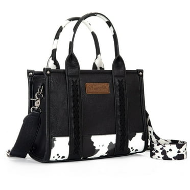 Le Donne Leather Double Strap Rivet Tote LD-2000 - Walmart.com