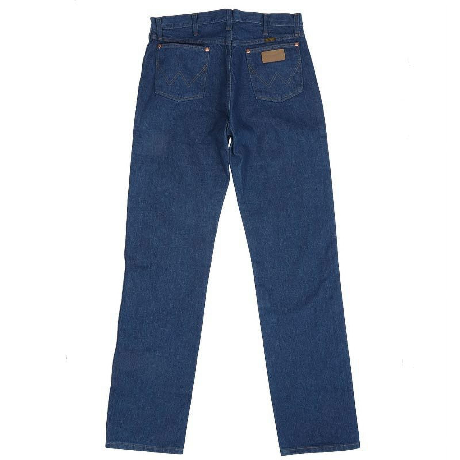 Wrangler Men's 13Mwz Prewashed Regular Fit Jeans Tall - 13MWZPW_X6 36W ...