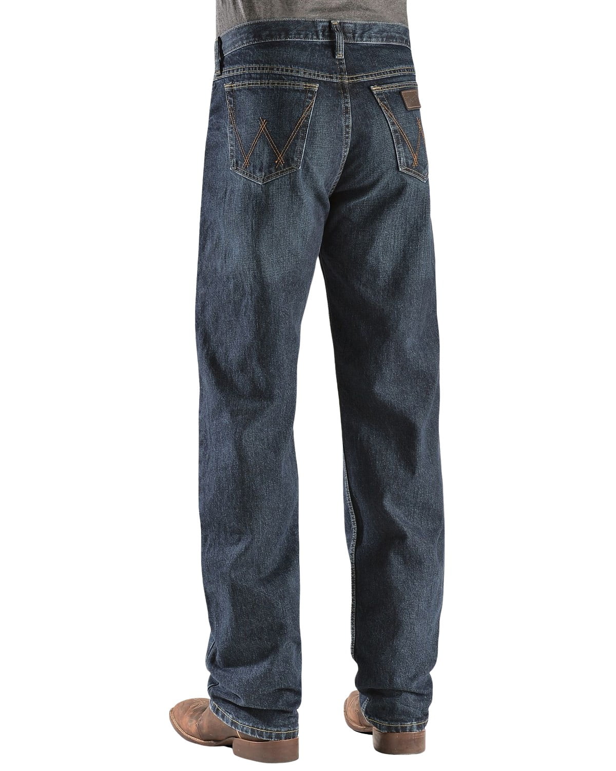 Wrangler Men's 20X Competition Low Rise Relaxed Fit Bootcut Jeans - 01MWXDB 31W x 36L US ...