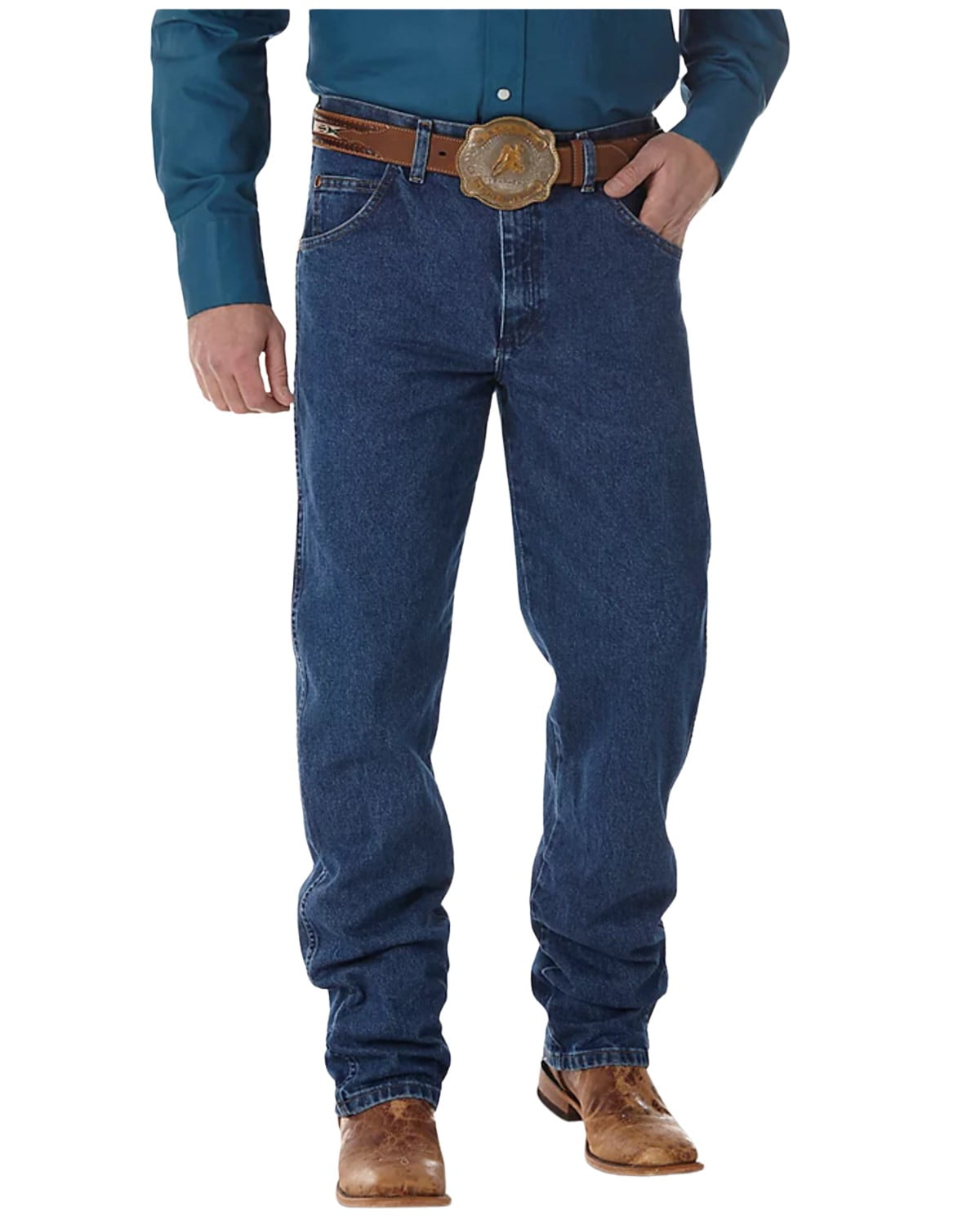 Wrangler Men's Pro Rodeo Competition Cowboy Cut Relaxed Fit Jeans ...