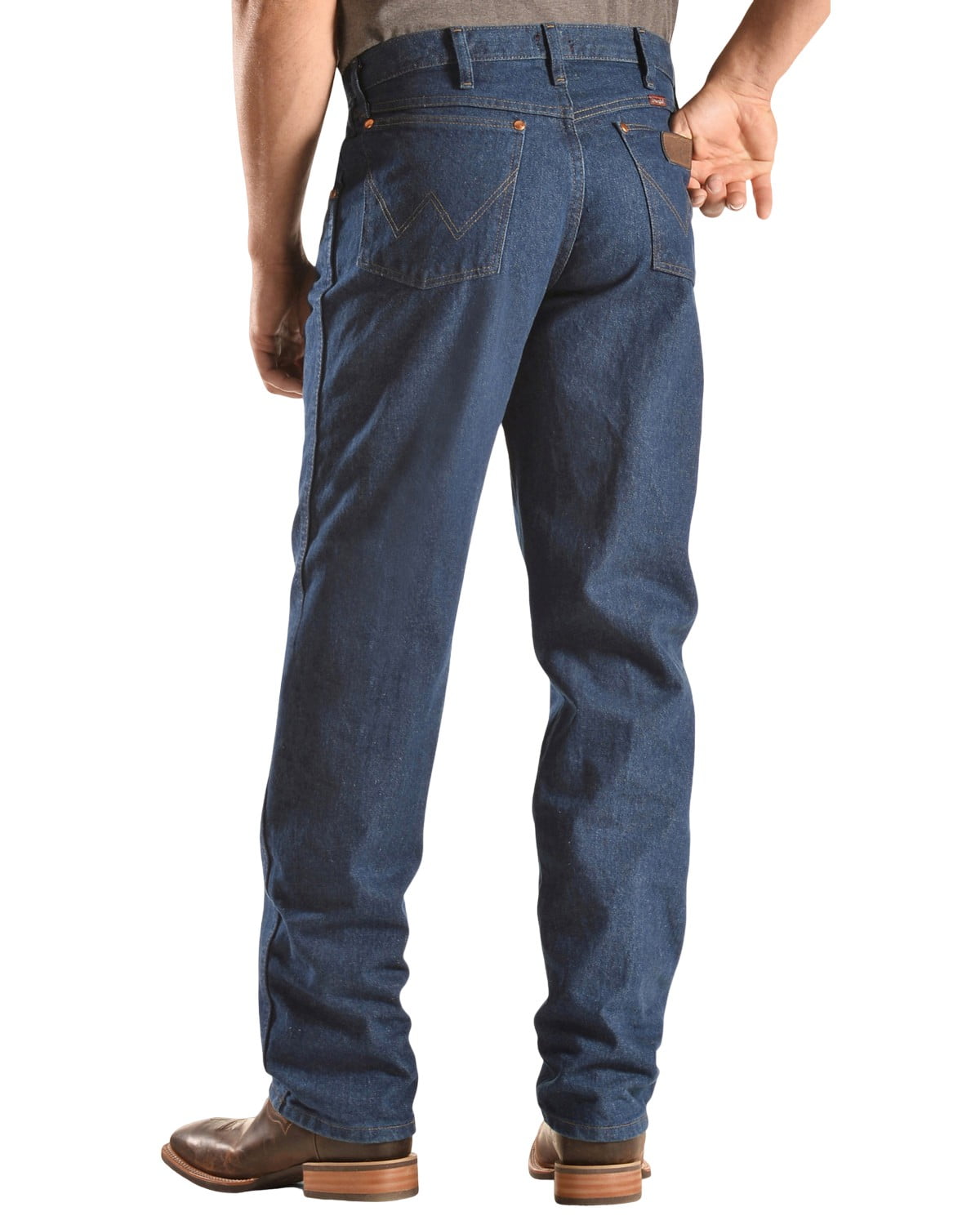 Wrangler Men's 31Mwz Cowboy Cut Relaxed Fit Prewashed Jeans - 31MWZPW ...