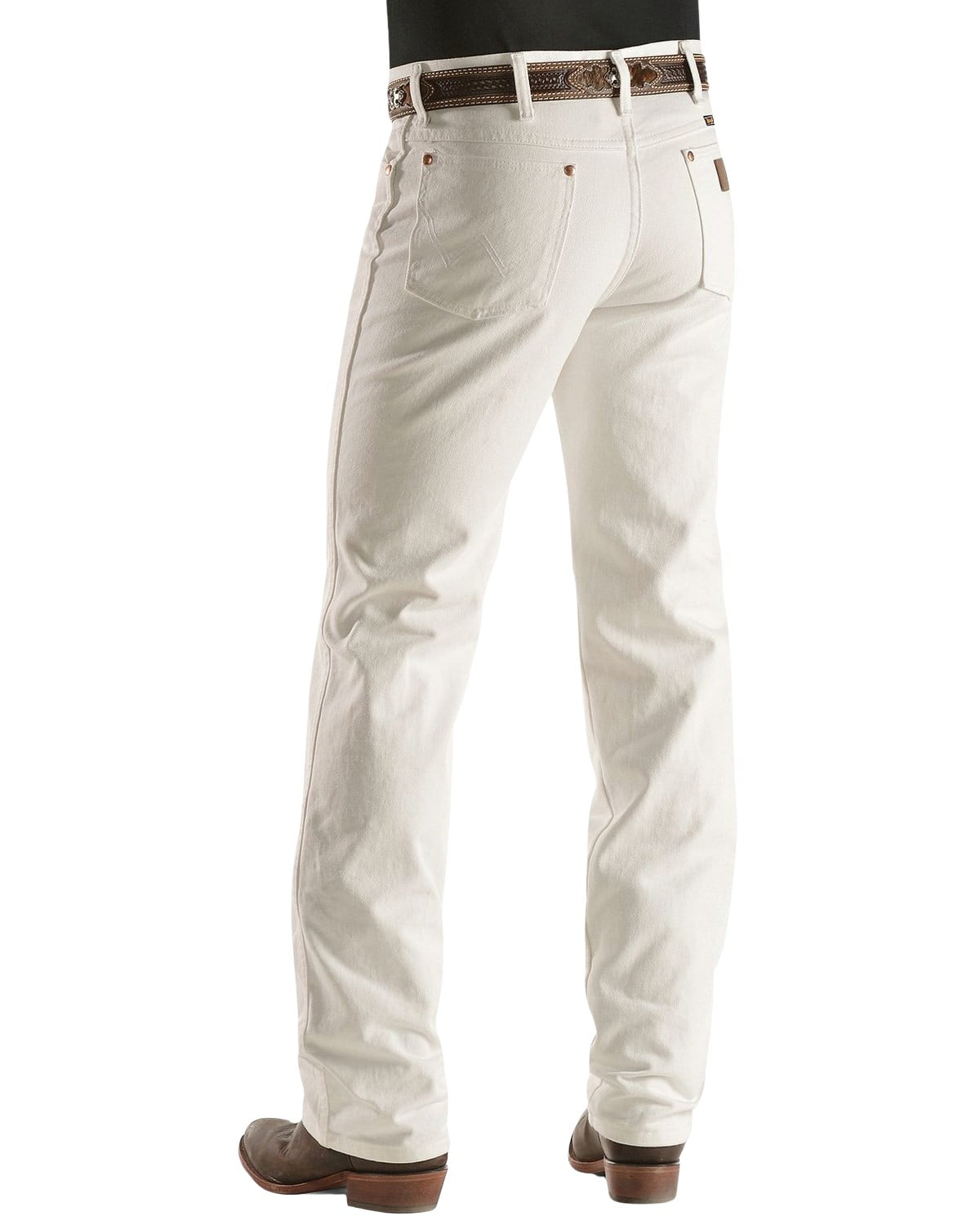 Wrangler Men's 936 High Rise Prewashed Cowboy Cut Slim Straight Jeans ...