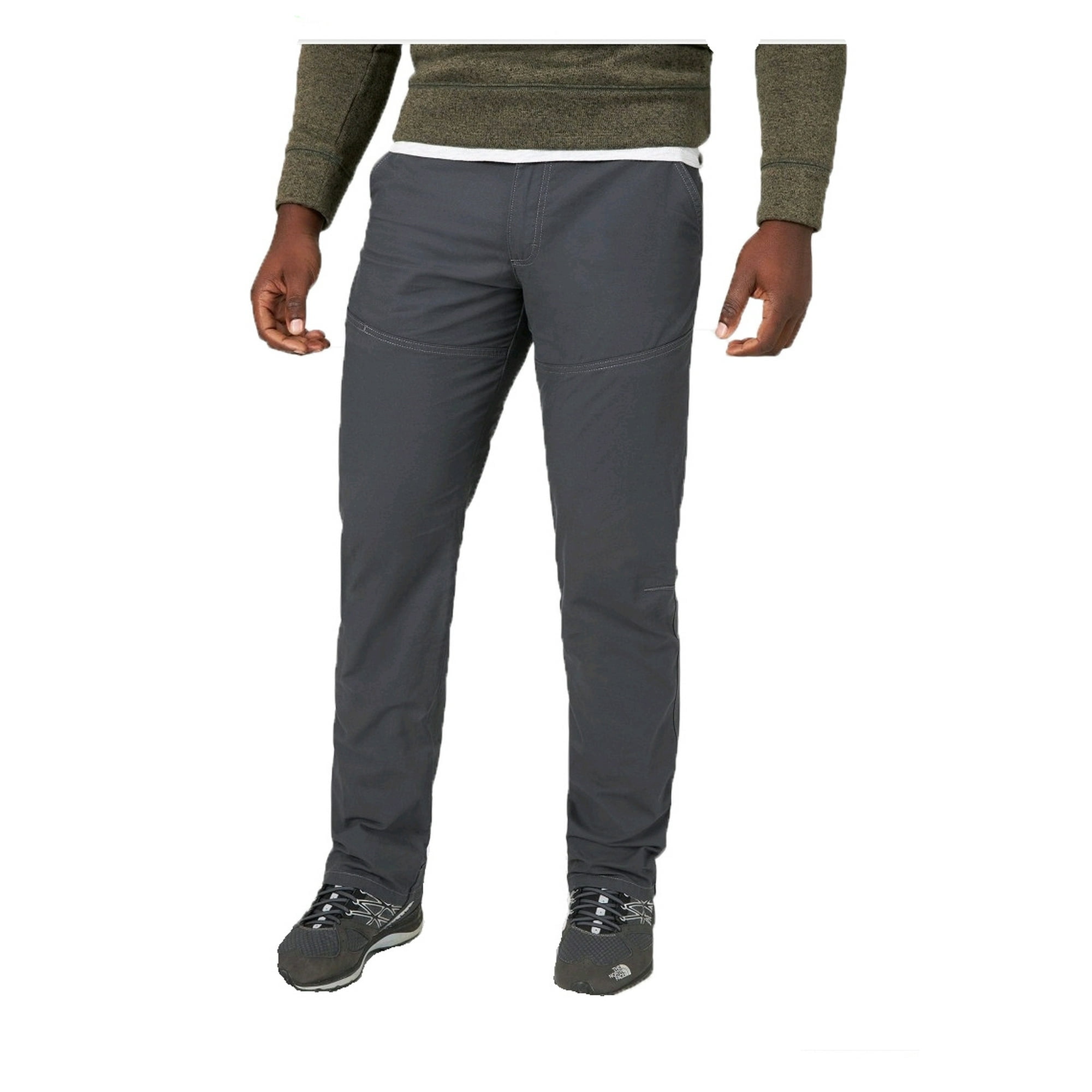 Wrangler Men's ATG Canvas Straight Fit Slim 5-Pocket Pants - Walmart.com