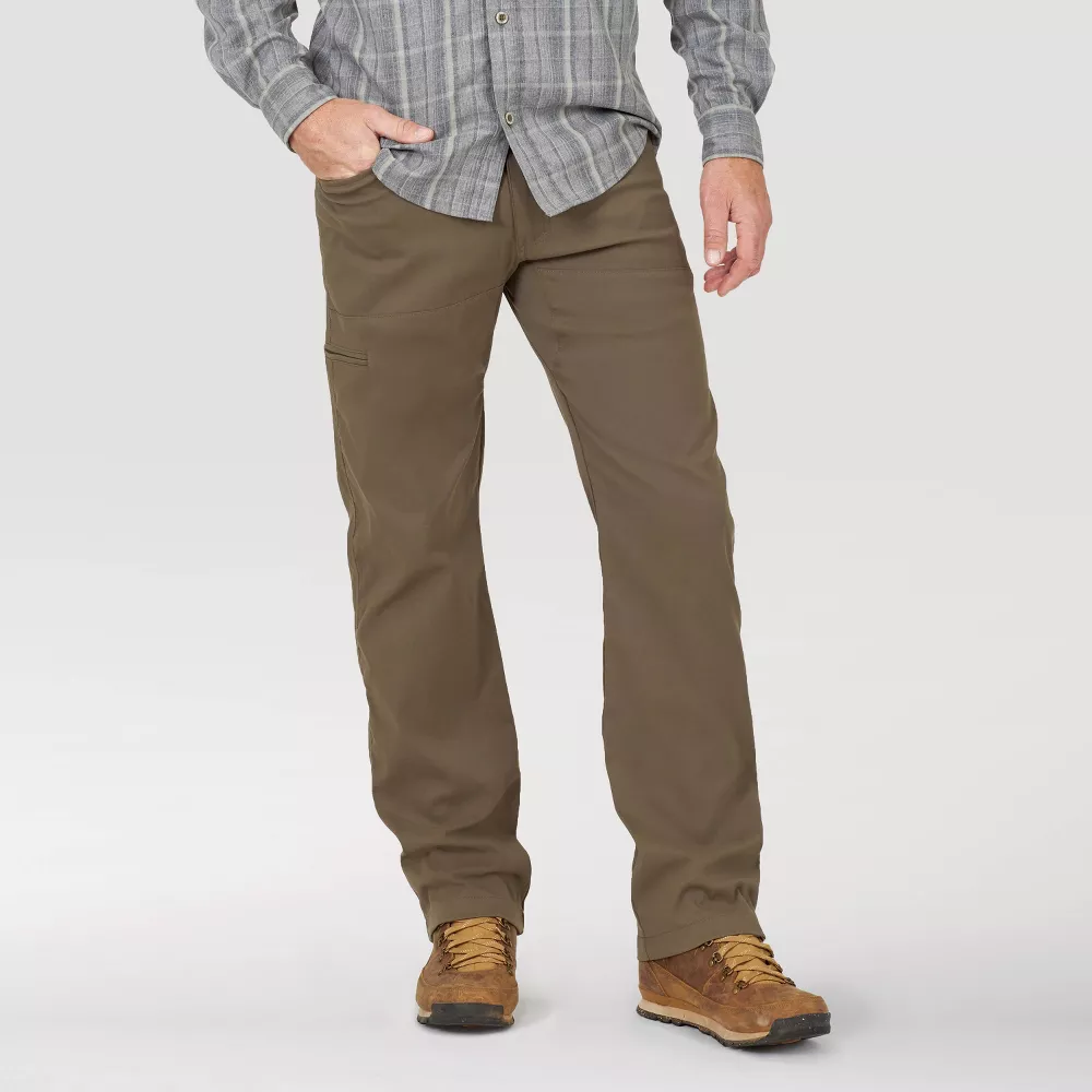 Wrangler Men's ATG Synthetic Straight Utility Pants - Morel - 36X32 ...