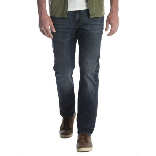 Wrangler Men's Athletic Fit Stretch Jeans Blue Size 36X32 - Walmart.com