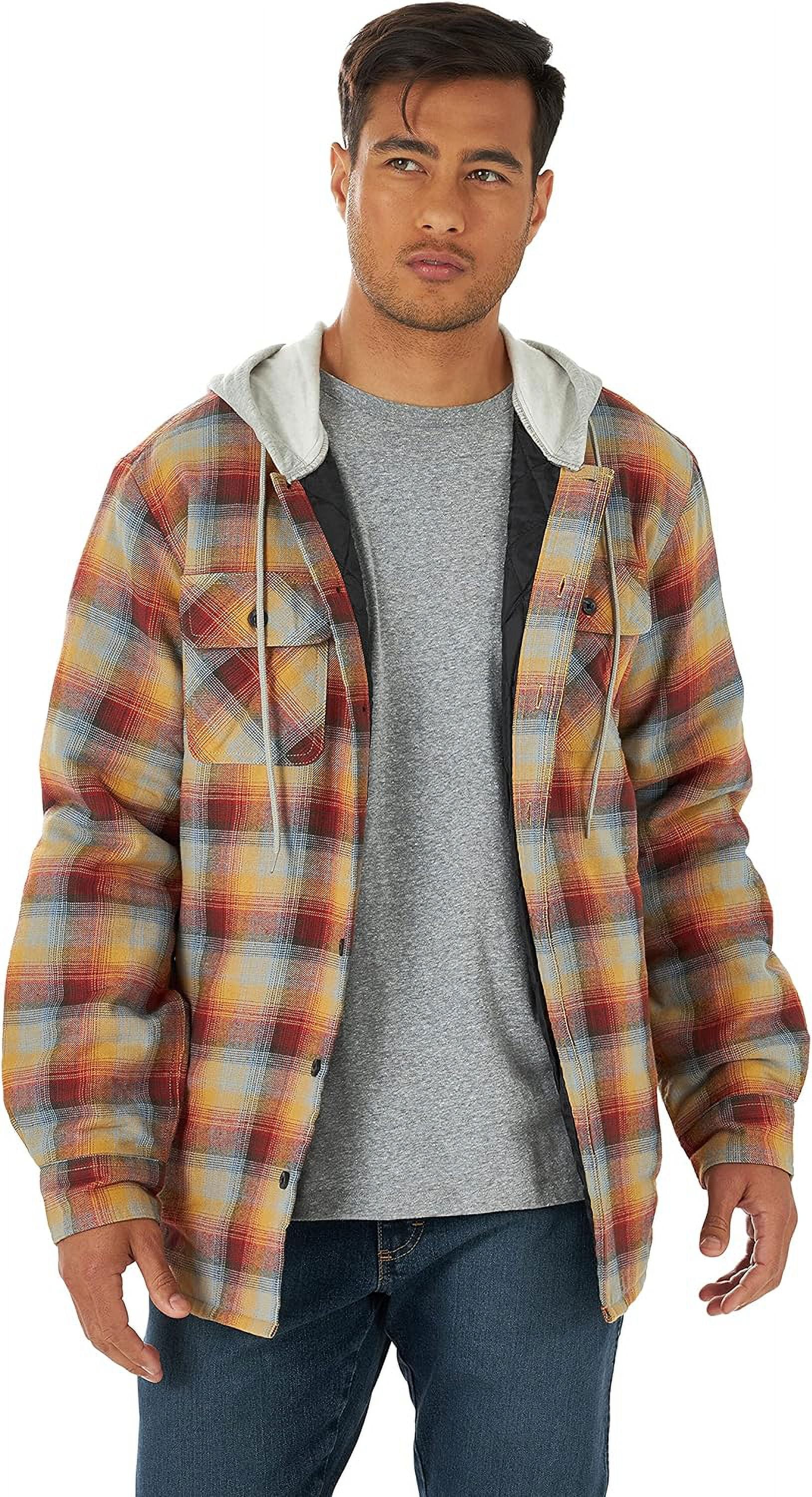 Wrangler Men's Authentic Shirt Jacket - Walmart.com