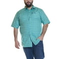 Wrangler Men's Big and Tall Plaid Woven Shirt ,Big Size Up To 6XL And ...