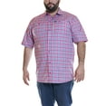 Wrangler Men's Big and Tall Plaid Woven Shirt ,Big Size Up To 6XL And ...